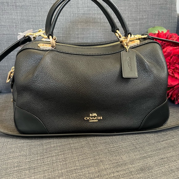 Coach | Bags | Nwt Coach Leather Lane Satchel Doctor Handbag Purs ...